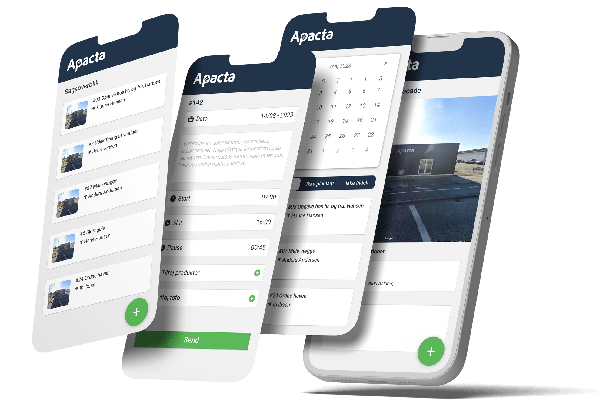 Apacta - Ordrestyring og Kvalitetssikring til Håndværkere
