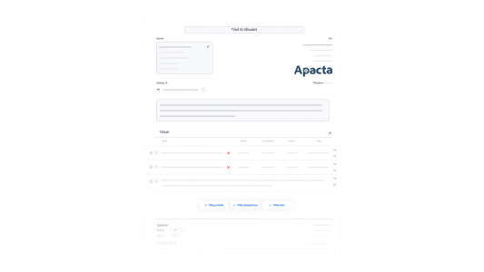 Funktioner - Ordrestyring og Kvalitetssikring til Håndværkere - Apacta.com