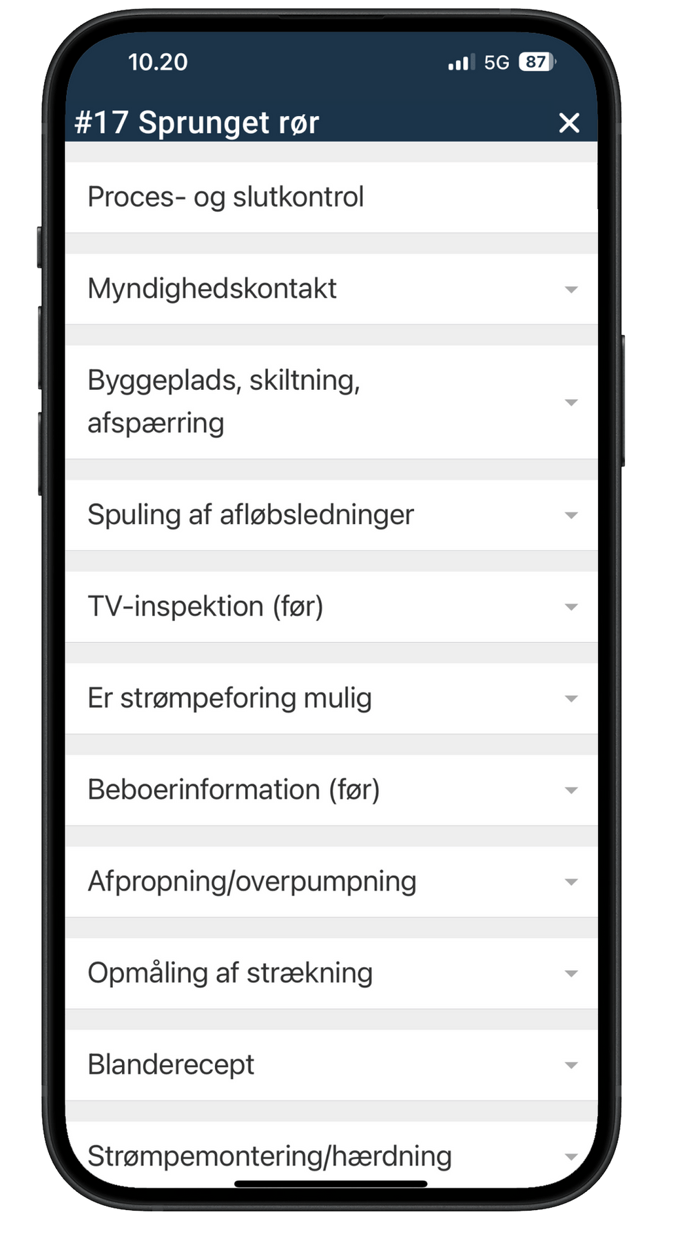 Kvalitetssikring | Få dokumentation via vores app | Apacta
