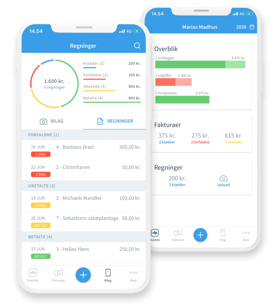 Få styr på dit regnskab med Danmarks nemmeste regnskabsprogram Billy